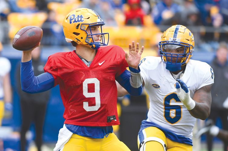 QB battle begins at Pitt | News, Sports, Jobs - Altoona Mirror